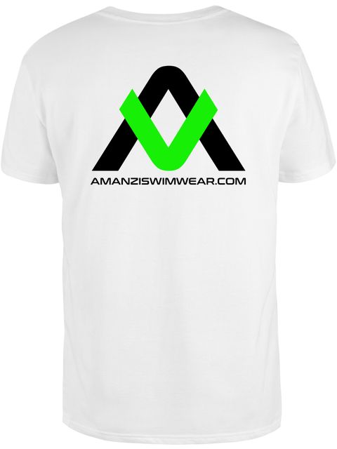 AMANZI Signature Logo T-Shirt - Zesty