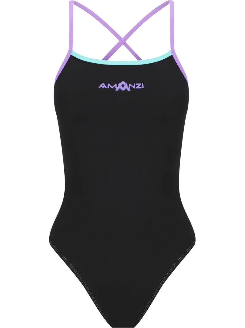 AMANZI Tie Back One Piece - Mystic Mint | AMANZI Swimwear